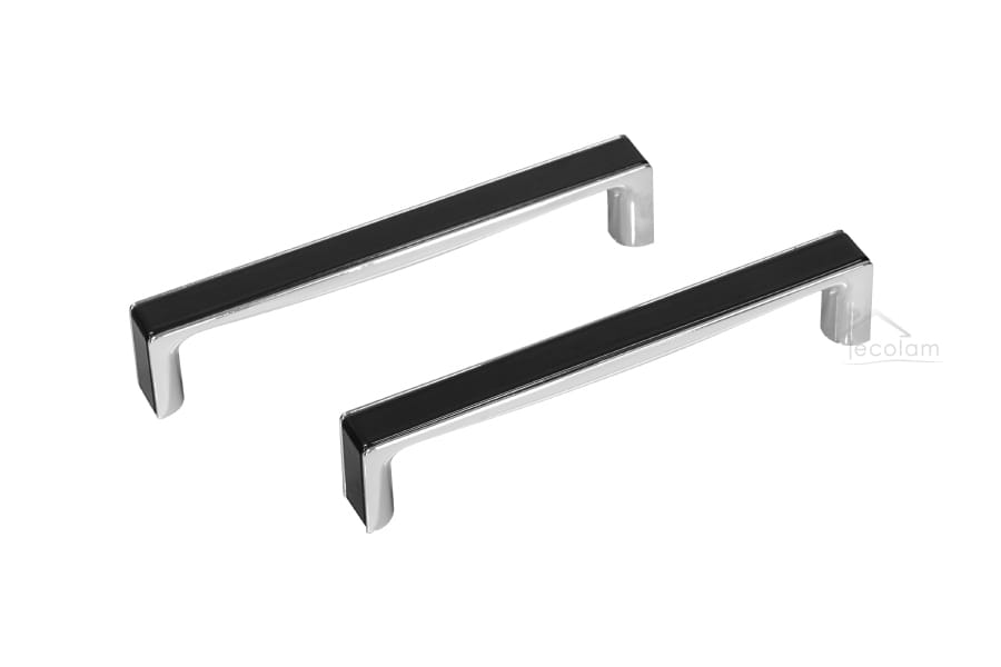2 schwarze Handgriffe für Badewannen Haltegriffe Wannengriffe 17 cm ...