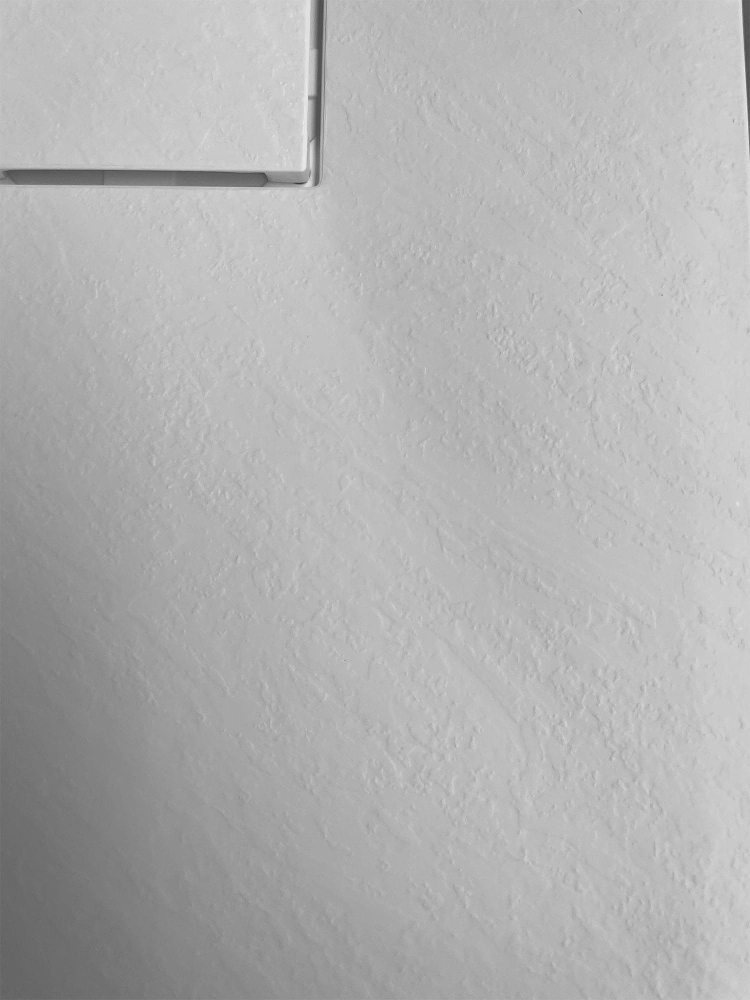 Duschwanne Viertelkreis Vexo 90x90 cm R55 flach slim Stone Stein Effect ...